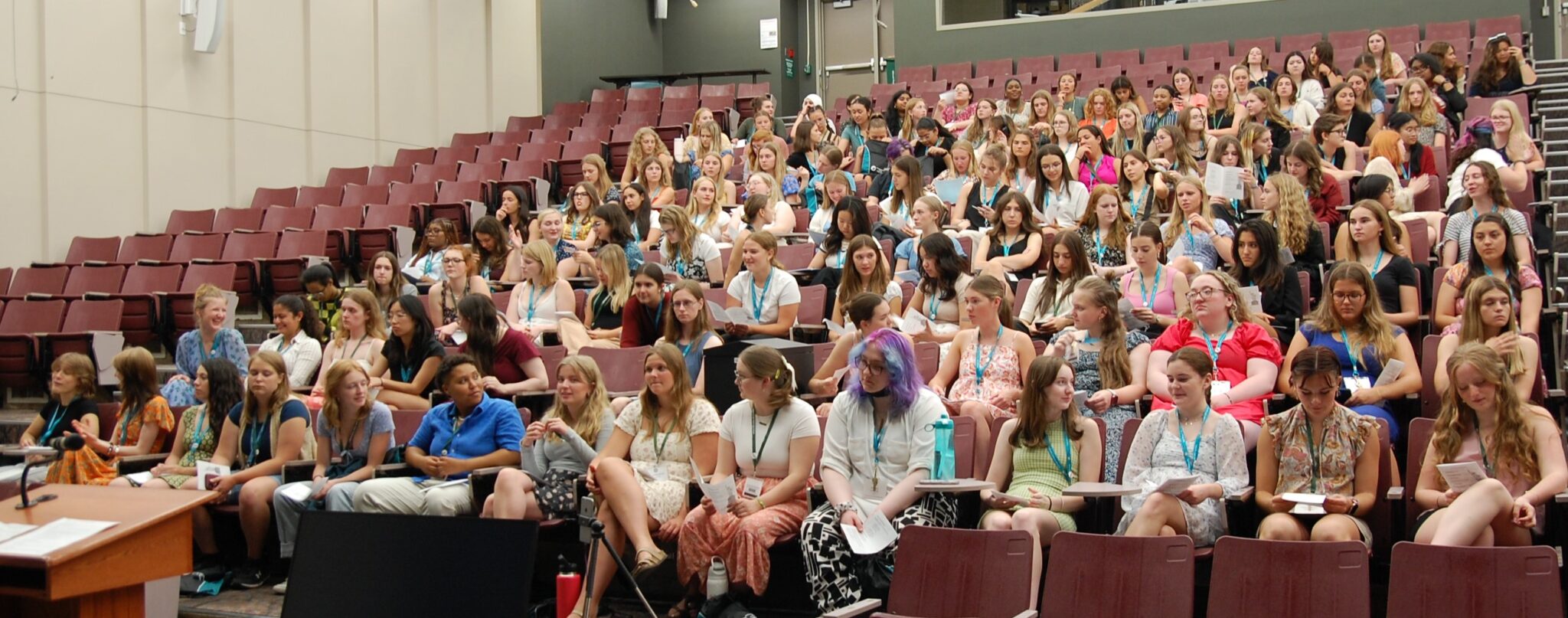 Michigan Girls State Opens its 83rd Session at Michigan State University.